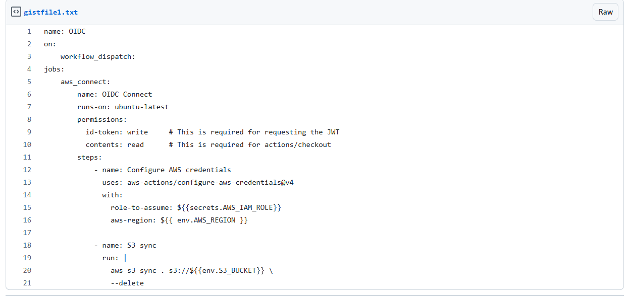 Oidc Integration Between Github And Aws Devopsify Engineering